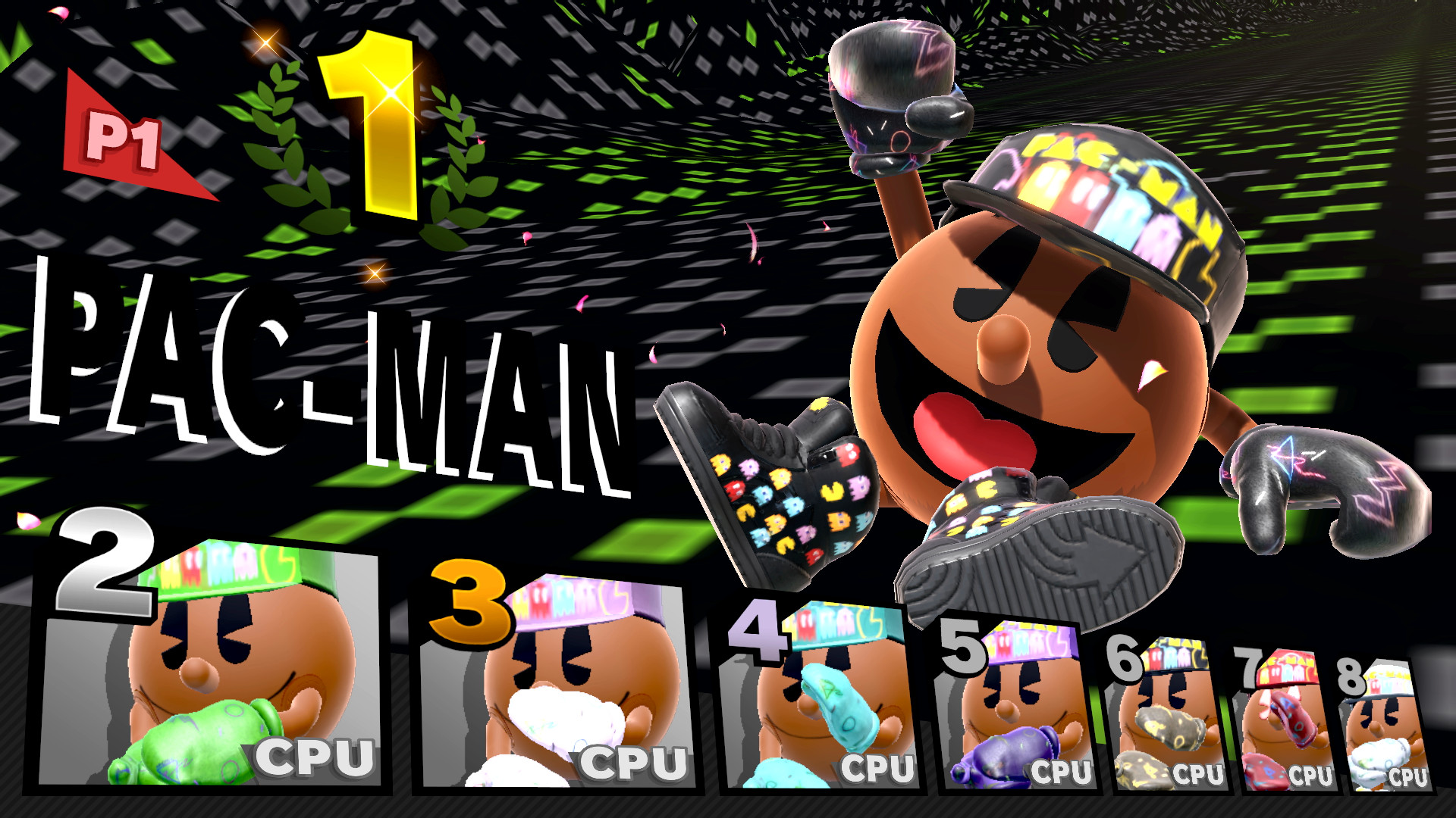 Gamer Pac-Man Mod for Super Smash Bros. Ultimate | SSBU Mods