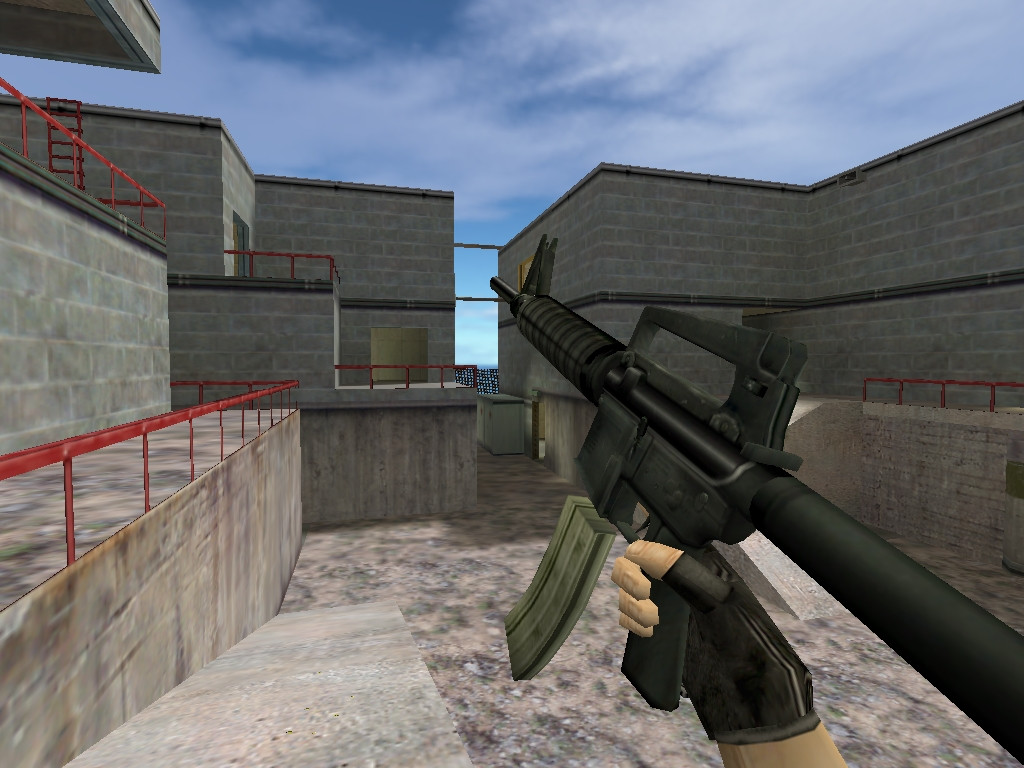 Half Life M4 on CSGO Animation Mod for Counter-Strike 1.6 | CS1.6 Mods
