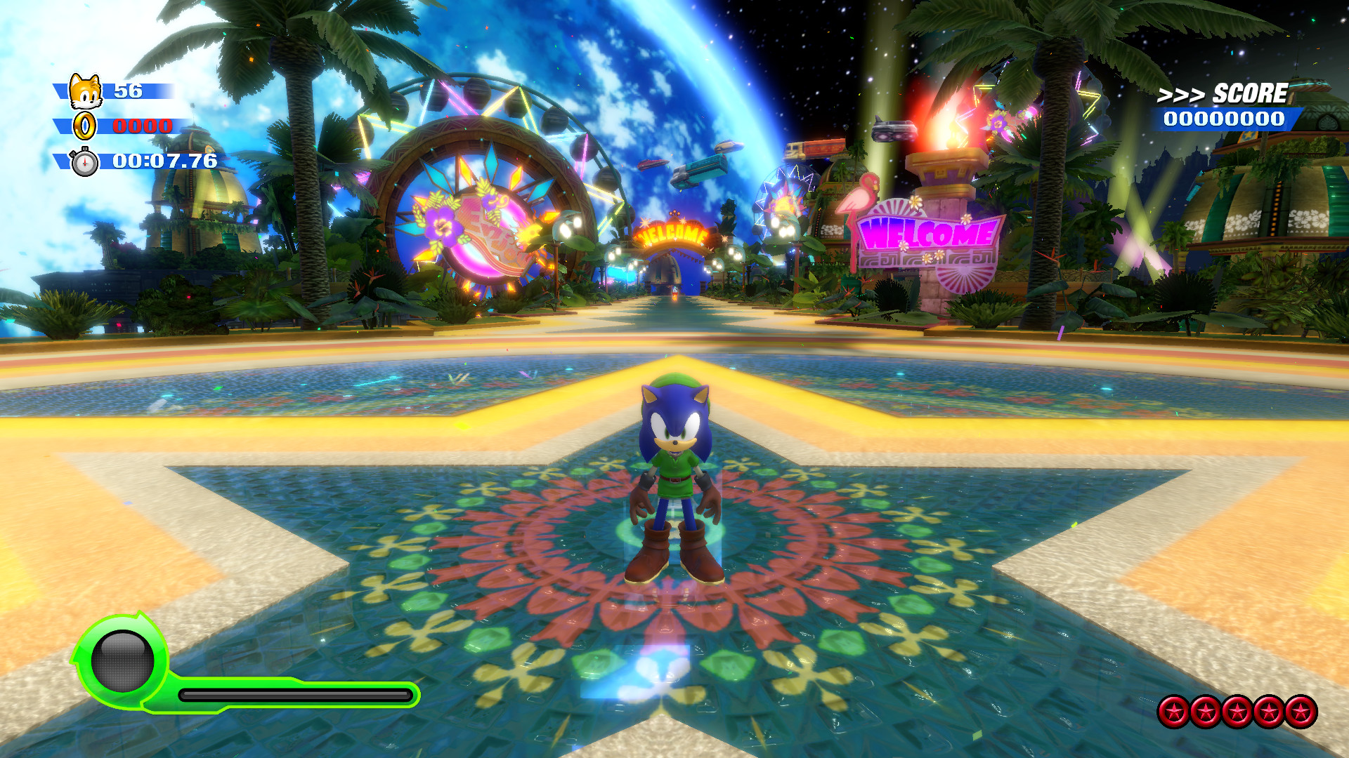 Link Sonic In SCU [Sonic Colors: Ultimate] [Mods]