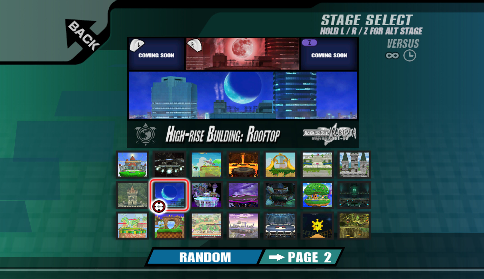 Brawl Stage Mod- High-rise Building: Rooftop [Super Smash Bros. Brawl ...