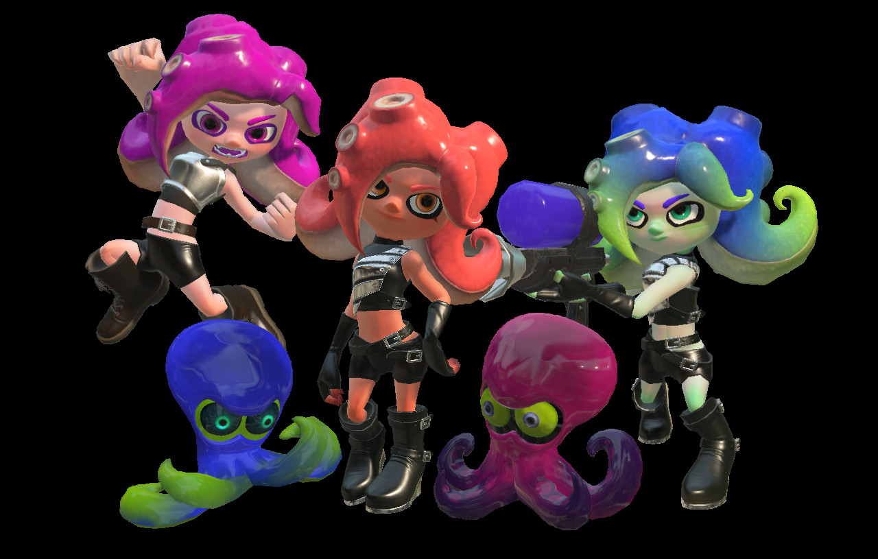 Playable Rival Octoling Pack (v1) Mod for Splatoon 2 | Splatoon 2 Mods