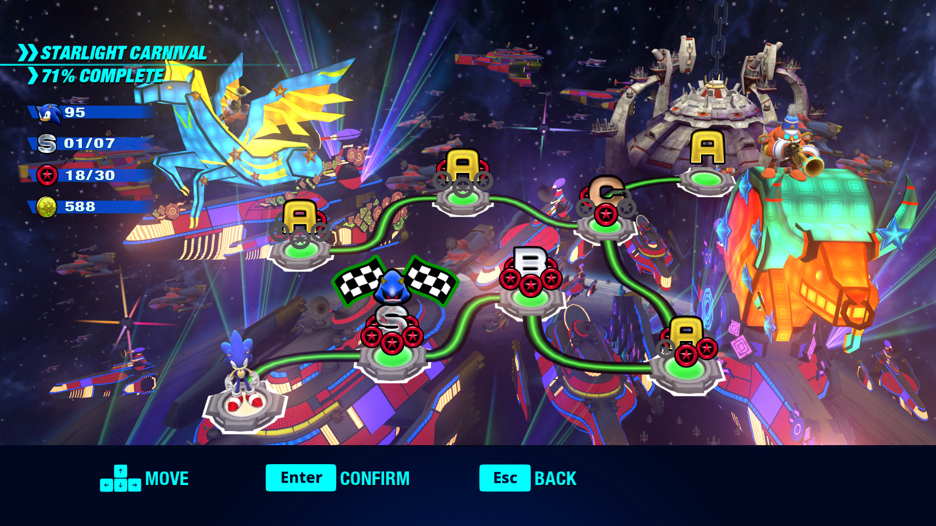 Final Light Color Adjustment(Fixed Lighting/Bloom) Mod for Sonic Colors ...