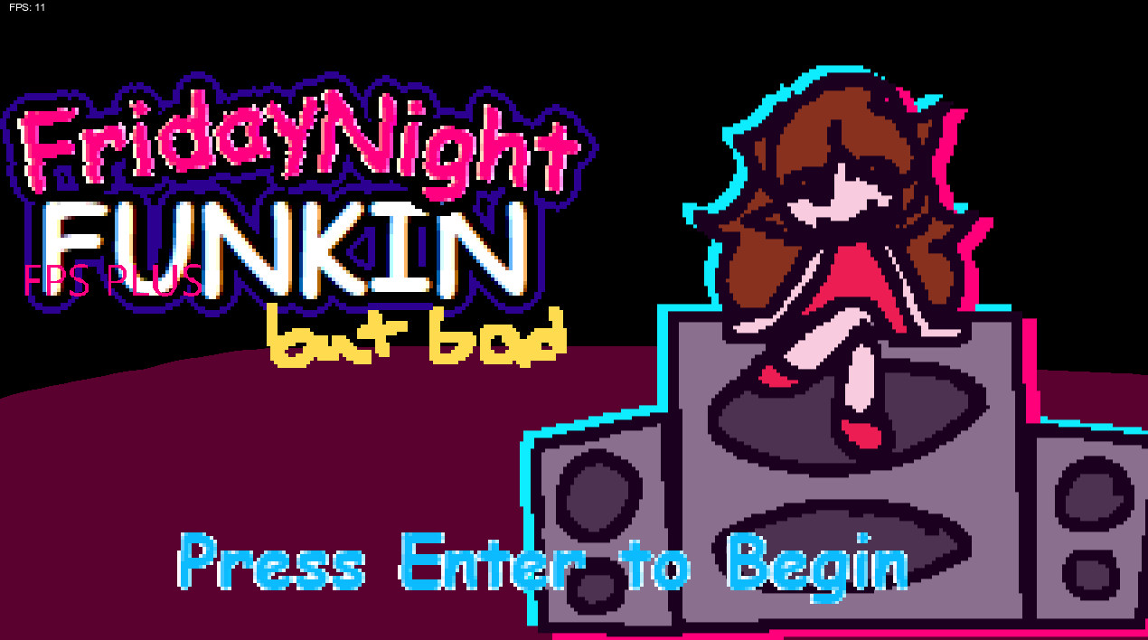 FNF FPS PLUS BUT BAD (RECENT VERSION) Mod for Friday Night Funkin ...