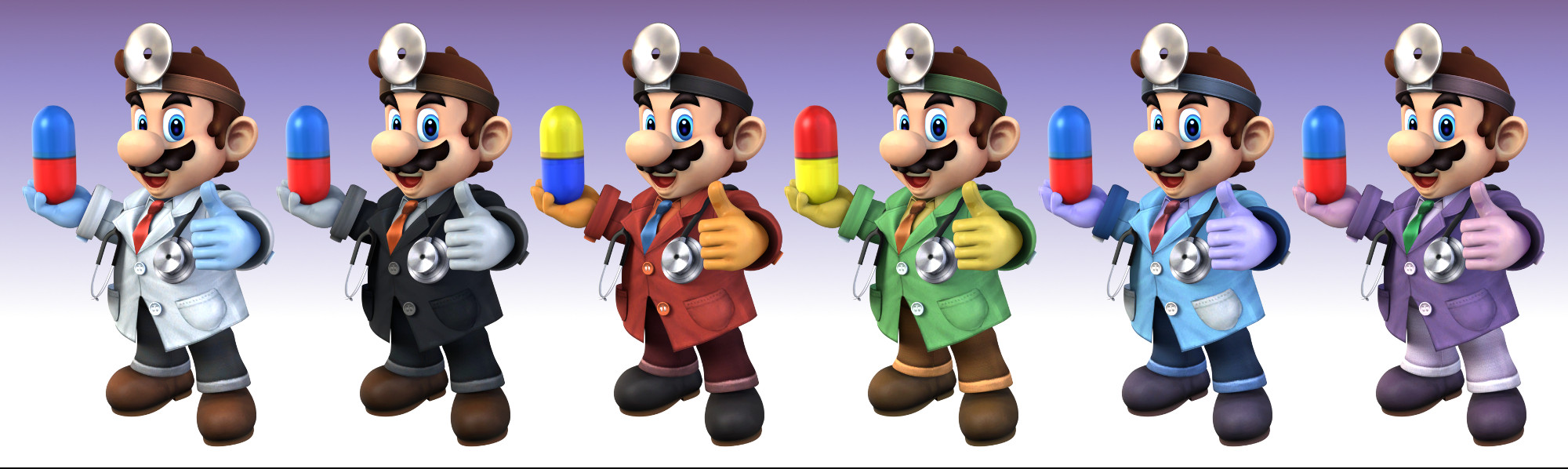 Doctor Mario PM Pose Cosmetic Pack Mod for Super Smash Bros. Brawl ...