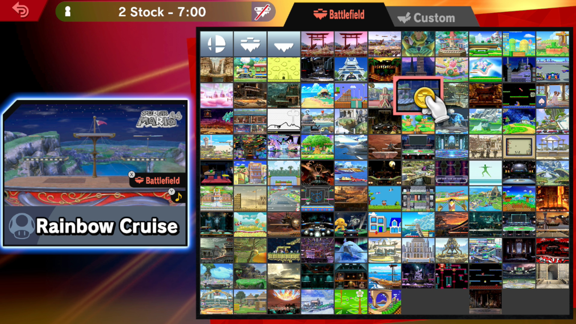 Rainbow Cruise X Mod for Super Smash Bros. Ultimate | SSBU Mods