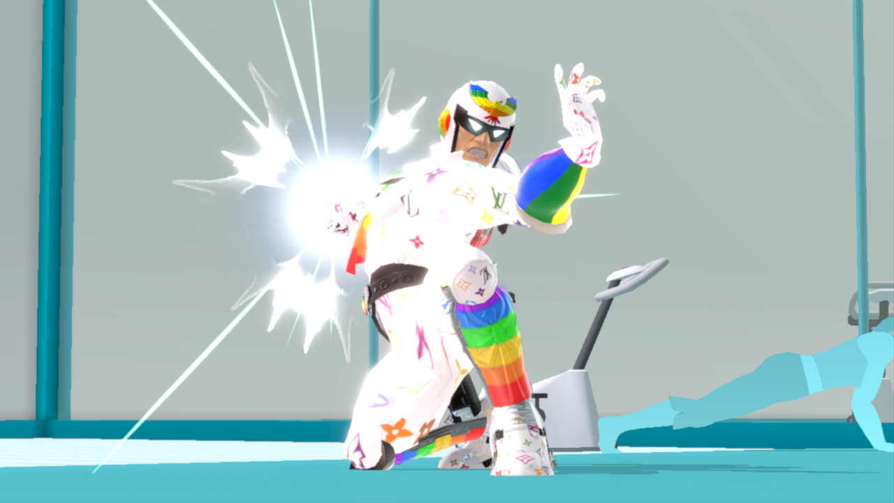 Louis Vutton x Gay Pride Falcon Mod for Super Smash Bros. Ultimate ...