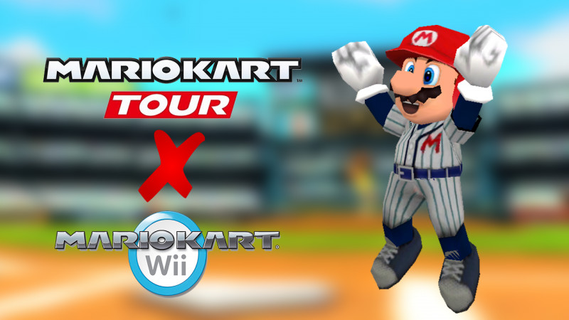 Mario (Baseball) from Mario Kart Tour Mod for Mario Kart Wii | MKWii Mods