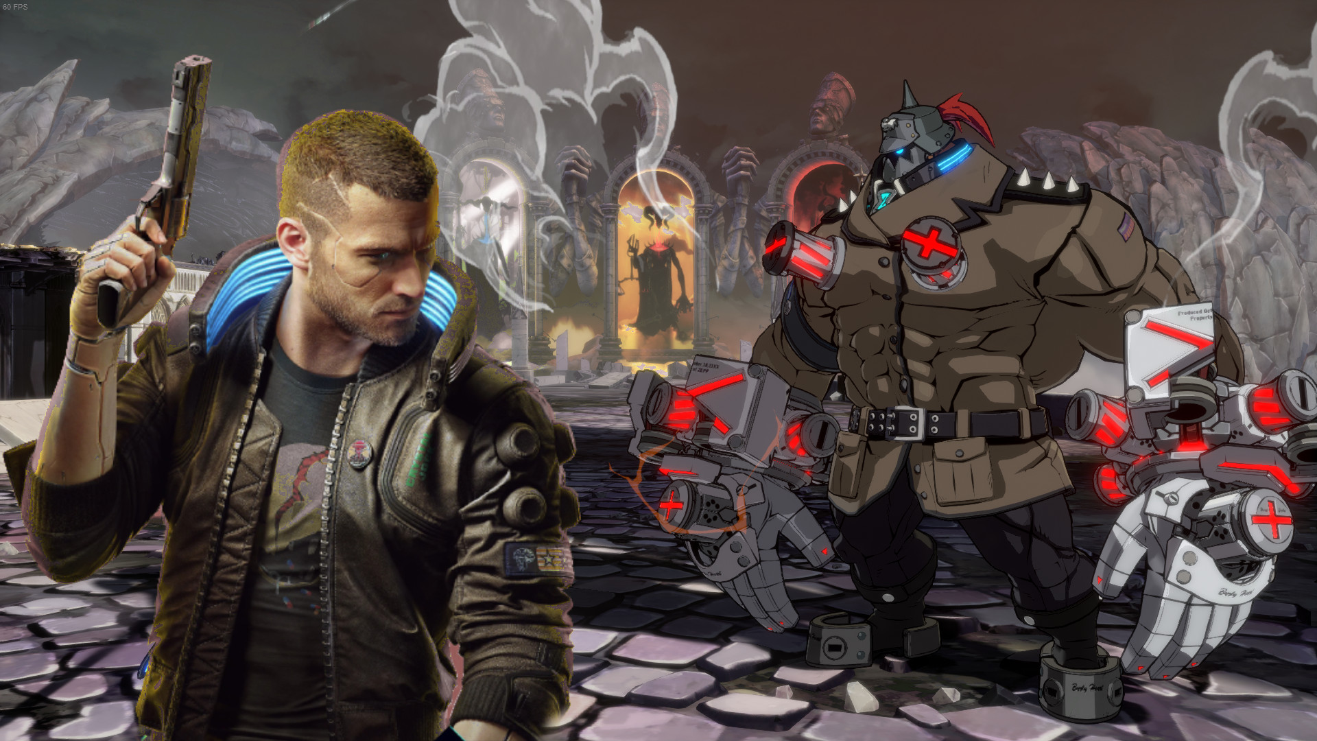 Cyberpunk V Potemkin (all colors) Mod for GUILTY GEAR -STRIVE- | GGST Mods