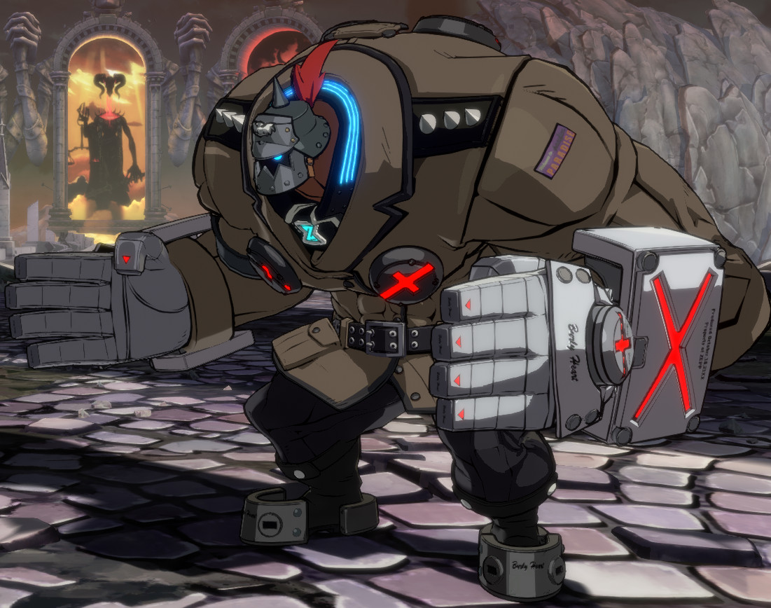 Cyberpunk V Potemkin (all colors) Mod for GUILTY GEAR -STRIVE- | GGST Mods