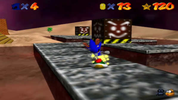 Metal Sonic 64 Galactik Mod for Super Mario 64 | SM64 Mods