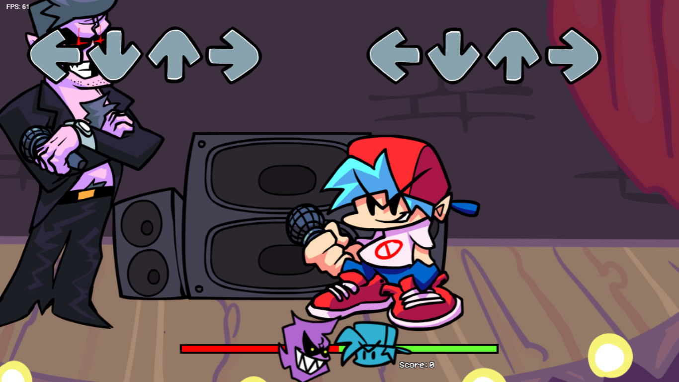 No GF on the Speaker (Weeks 1-7) Mod for Friday Night Funkin' | FNF Mods