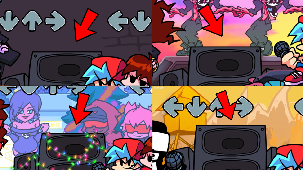 No GF on the Speaker (Weeks 1-7) Mod for Friday Night Funkin' | FNF Mods