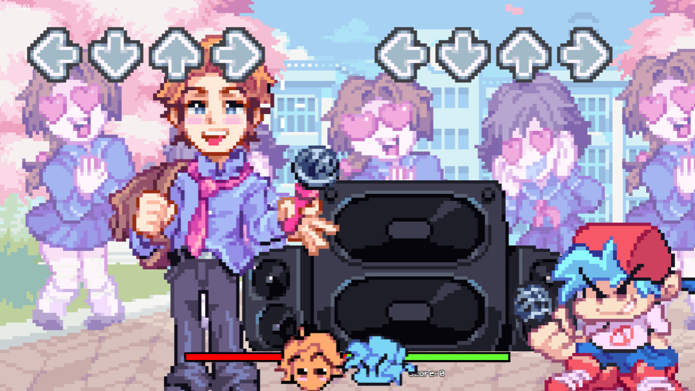 No GF on the Speaker (Weeks 1-7) Mod for Friday Night Funkin' | FNF Mods