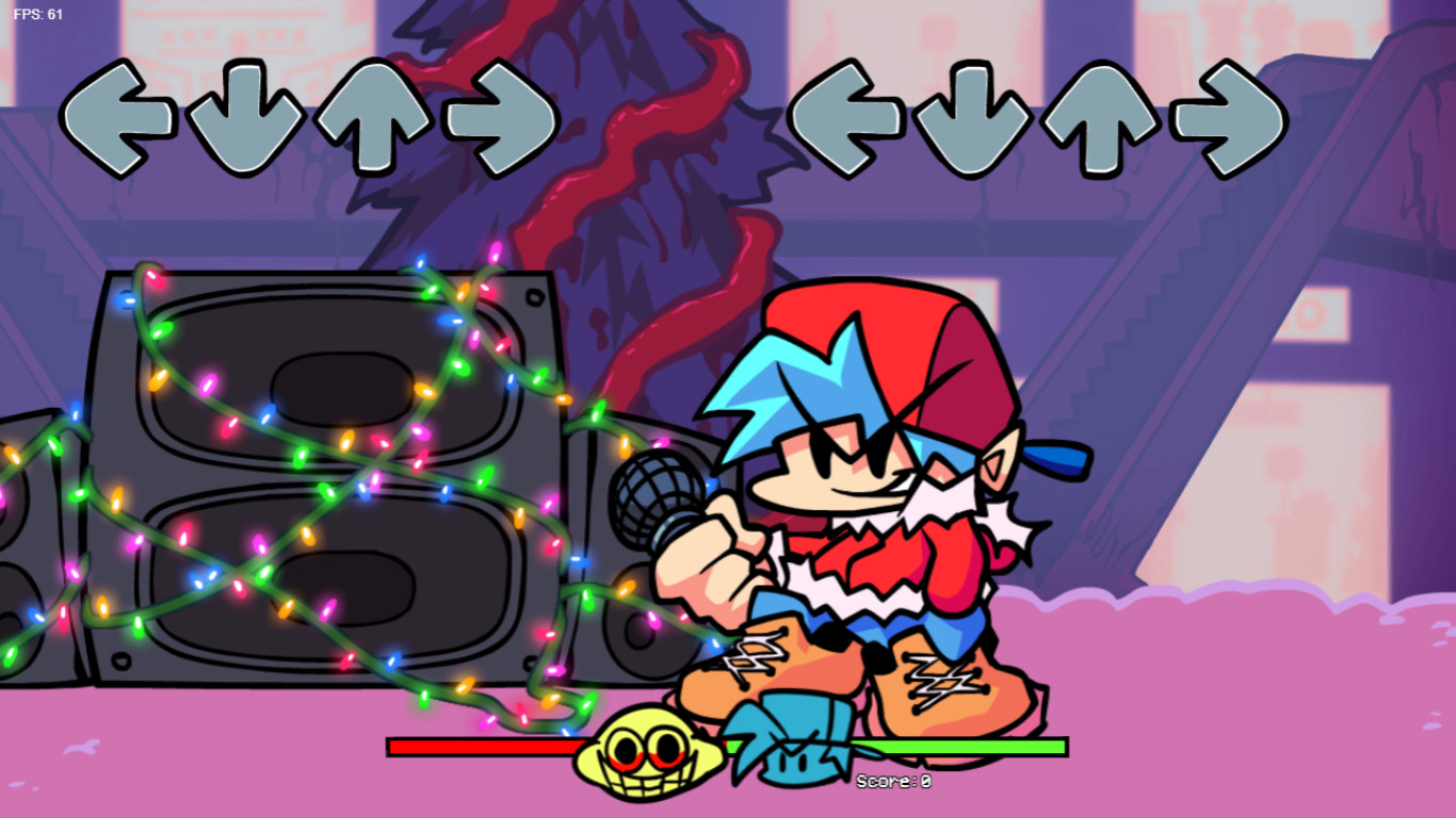 No GF on the Speaker (Weeks 1-7) Mod for Friday Night Funkin' | FNF Mods