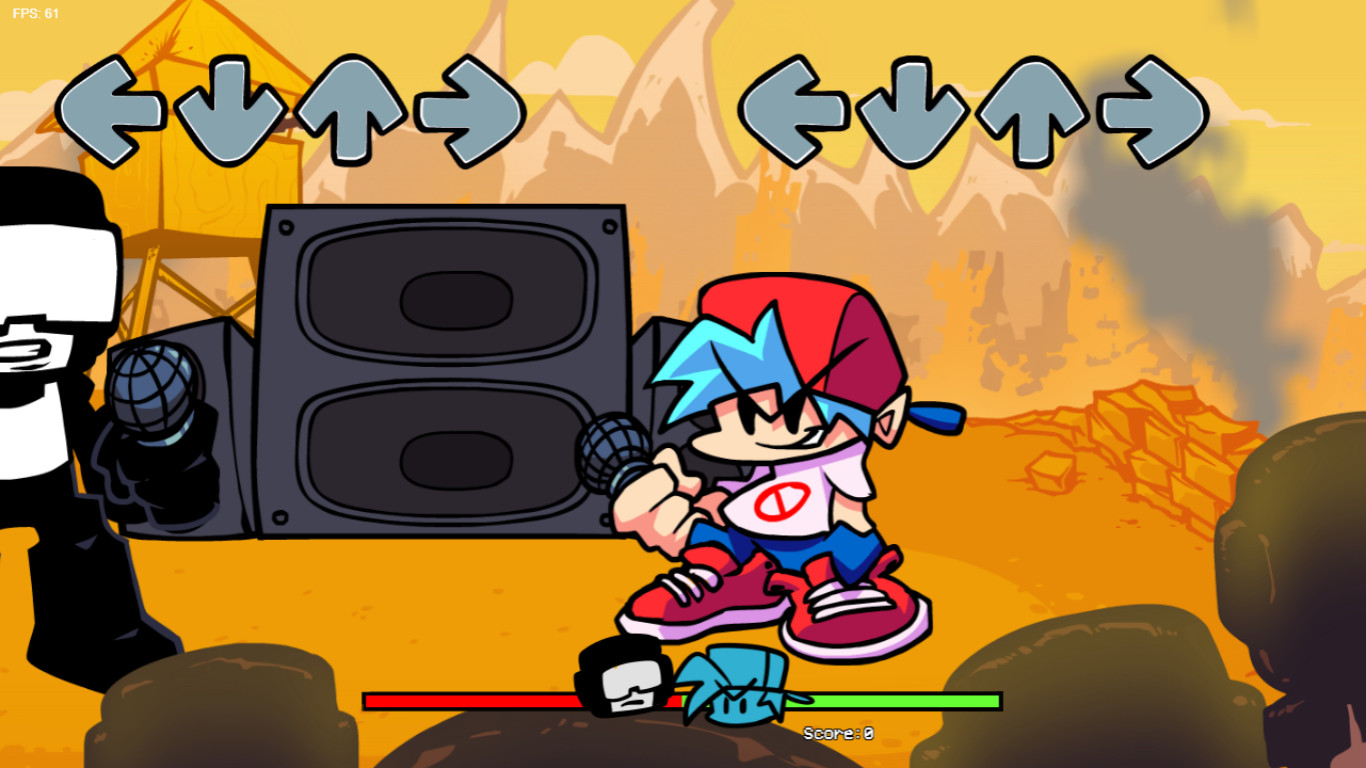 No GF on the Speaker (Weeks 1-7) Mod for Friday Night Funkin' | FNF Mods