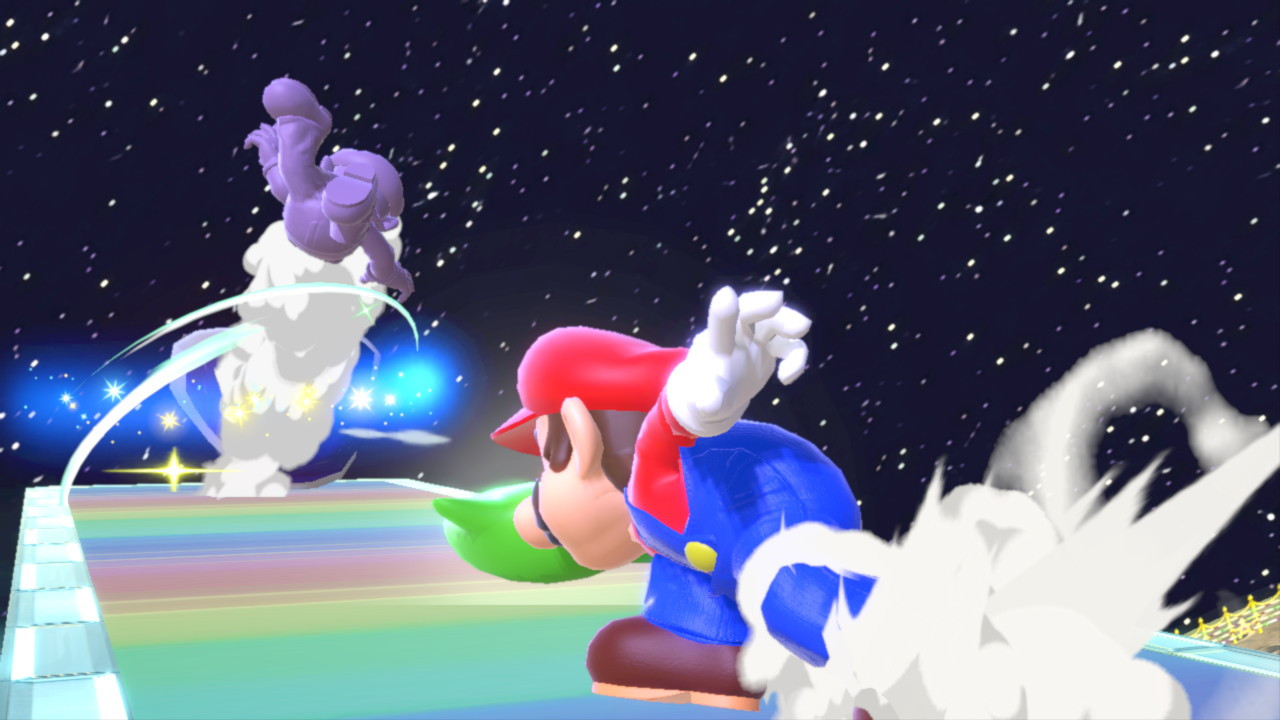 3DS Rainbow Road / Rainbow Circuit Mod for Super Smash Bros. Ultimate ...