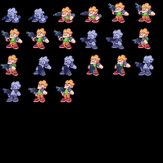 pixel character pack for multiplayer 3.2 Mod for Friday Night Funkin ...