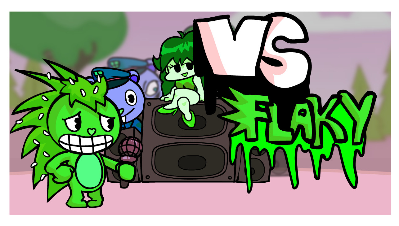 Friday Night Funkin´Green? Flaky [Friday Night Funkin'] [Mods]