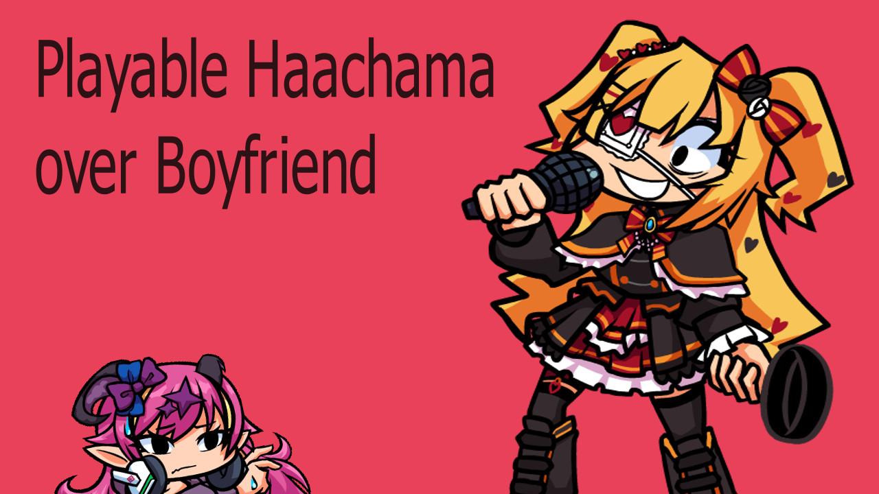 Playable Haachama Mod for Friday Night Funkin' | FNF Mods