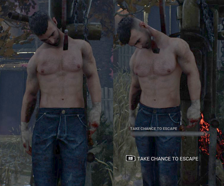 David with Leon's torso features Mod for Dead by Daylight | DBD Mods