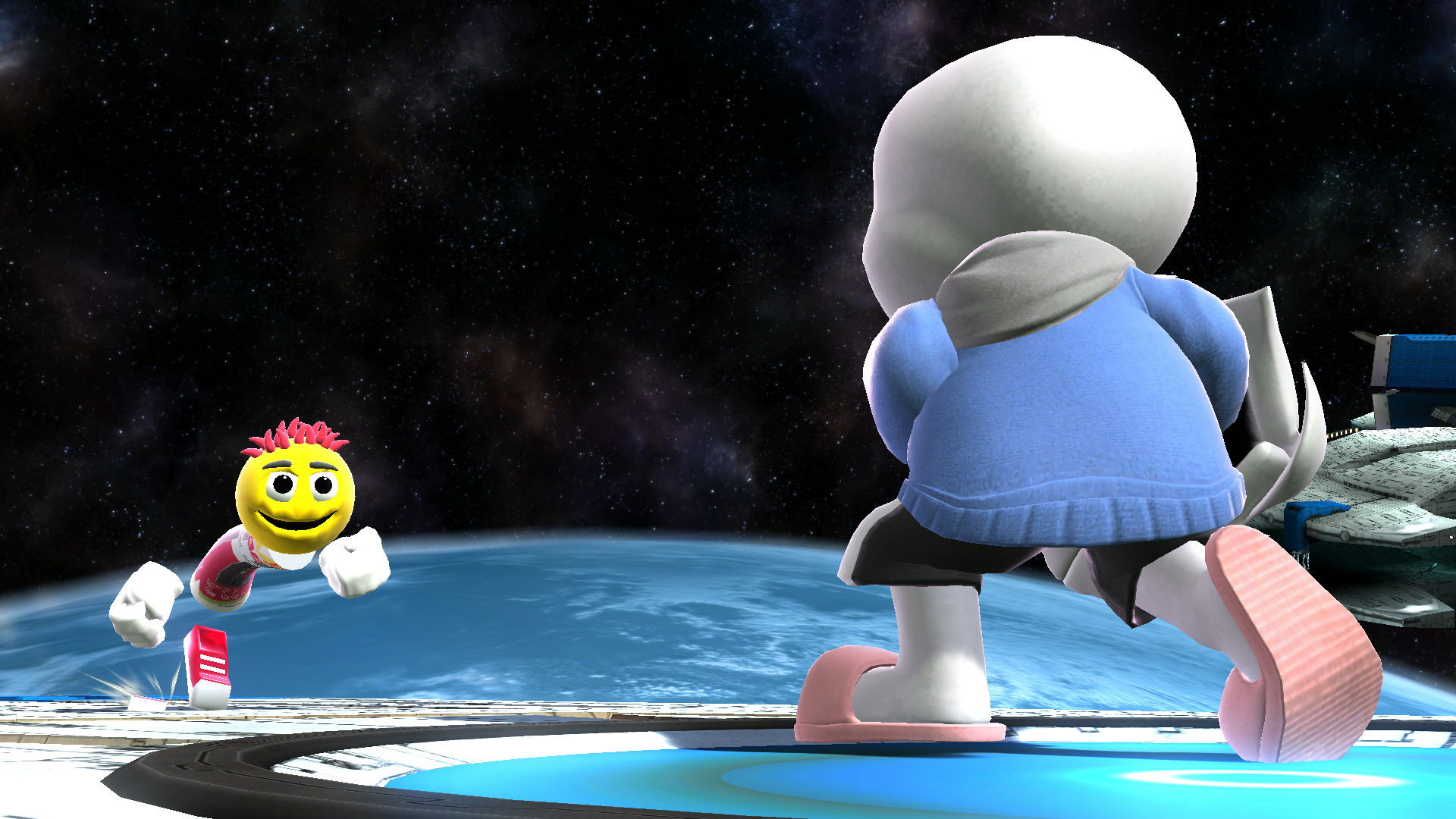 Hhgregg Deluxe Costume (Mii Brawler) Mod for Super Smash Bros. (Wii U ...