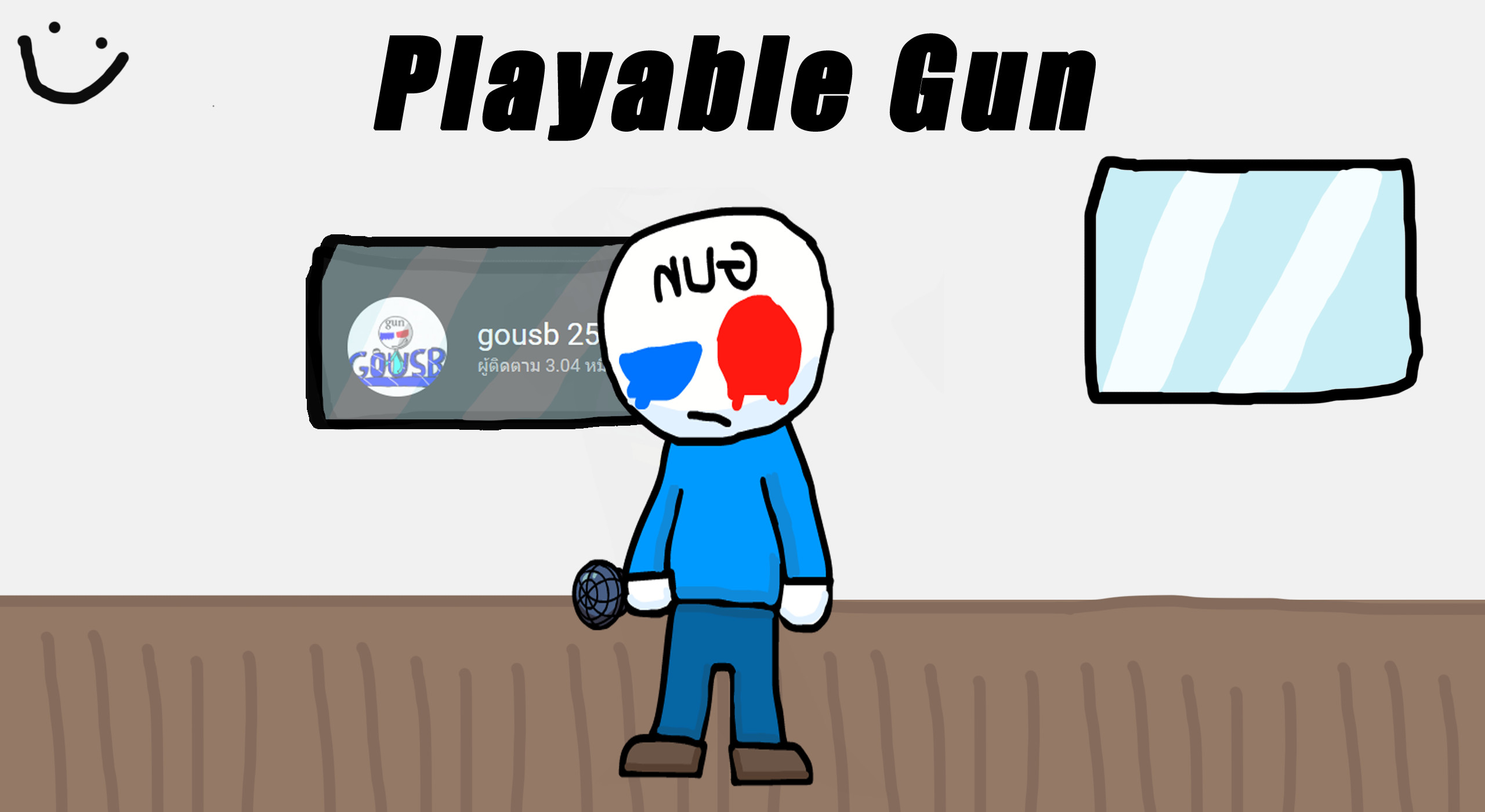 Playable Gun Mod for Friday Night Funkin' | FNF Mods