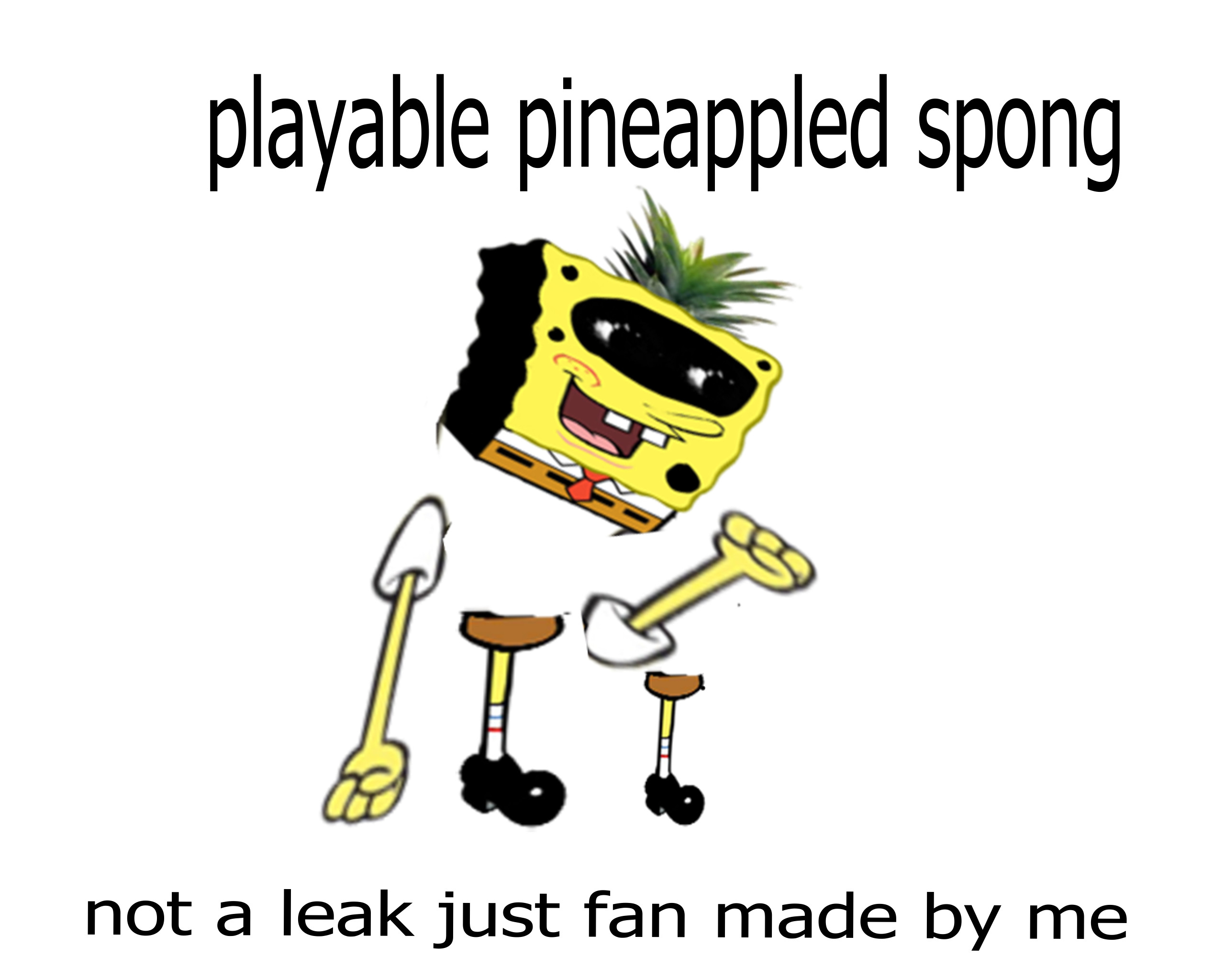 PLAYABLE PINEAPPLED SPONG Mod for Friday Night Funkin' | FNF Mods