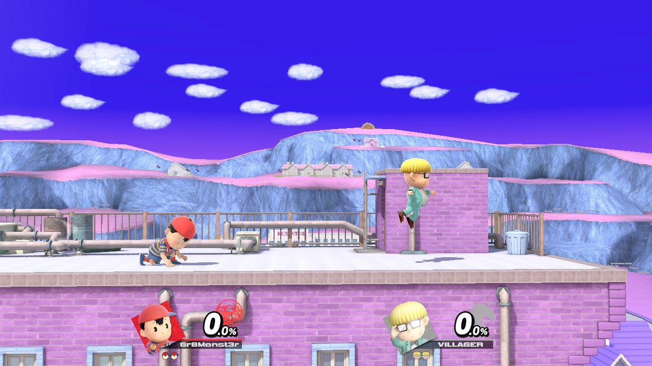 Jeff Andonuts Over Villager Ui Mod for Super Smash Bros. Ultimate ...