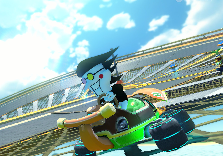 Spamton (Deltarune Chapter 2) Mod for Mario Kart 8 | MK8 Mods