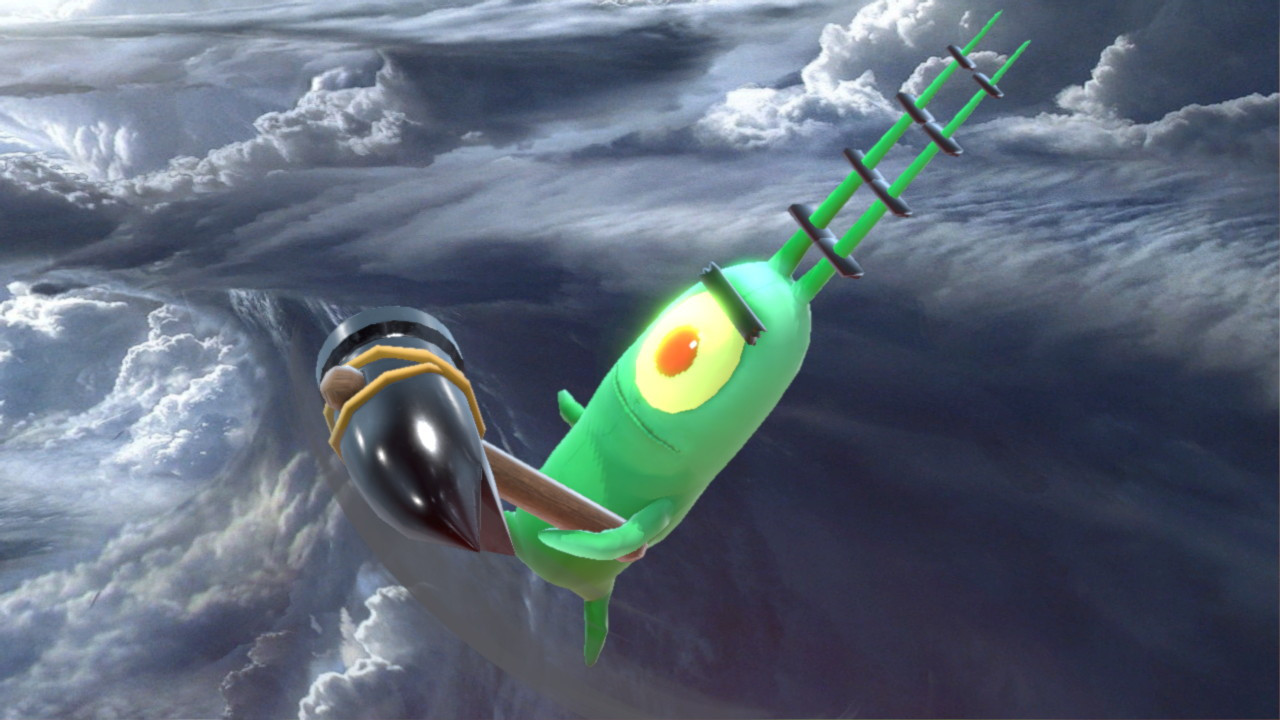 Sheldon J. Plankton Mod for Super Smash Bros. Ultimate | SSBU Mods
