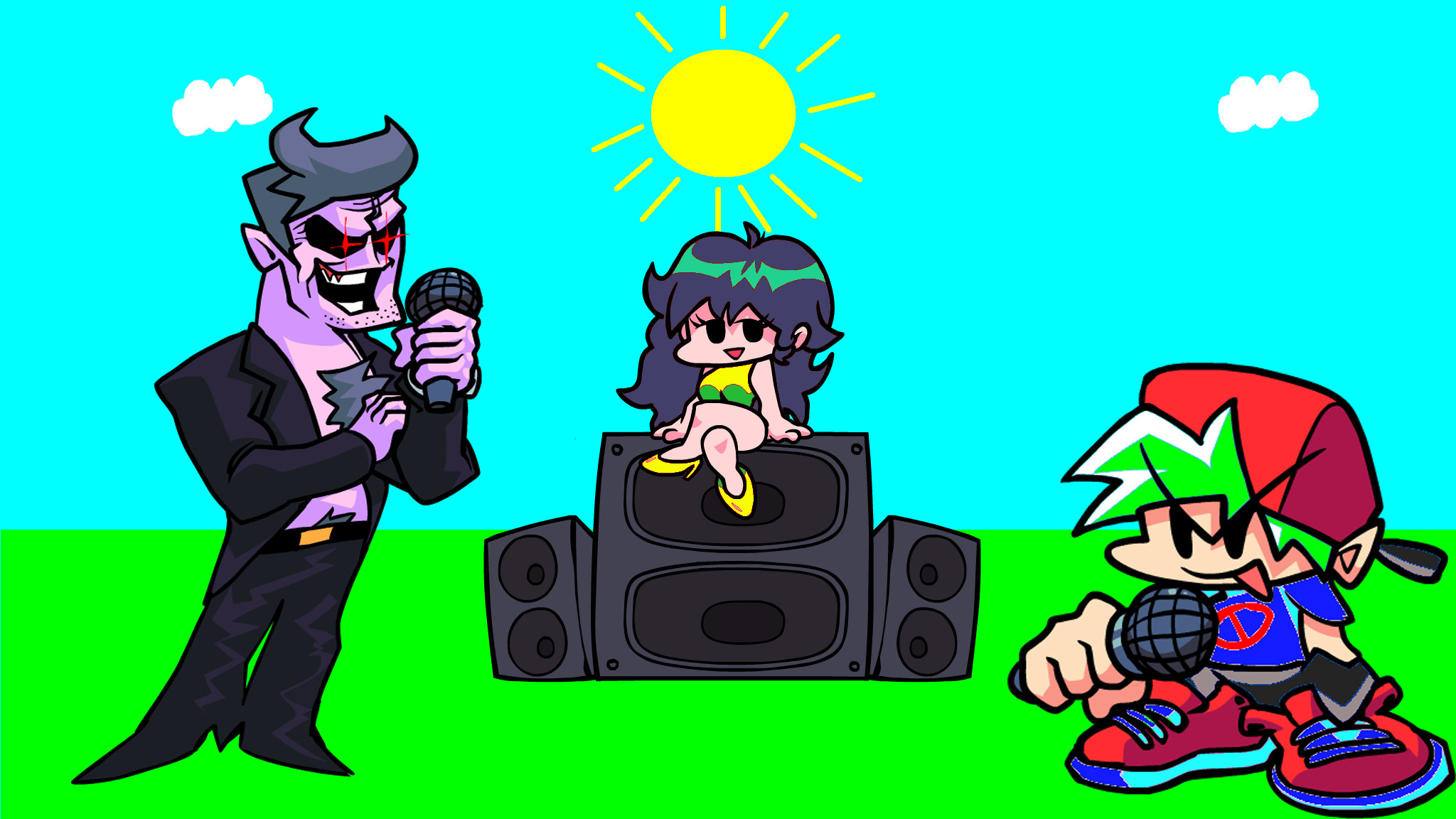 Friday Night Funkin Mi Version Full Week [Friday Night Funkin'] [Mods]