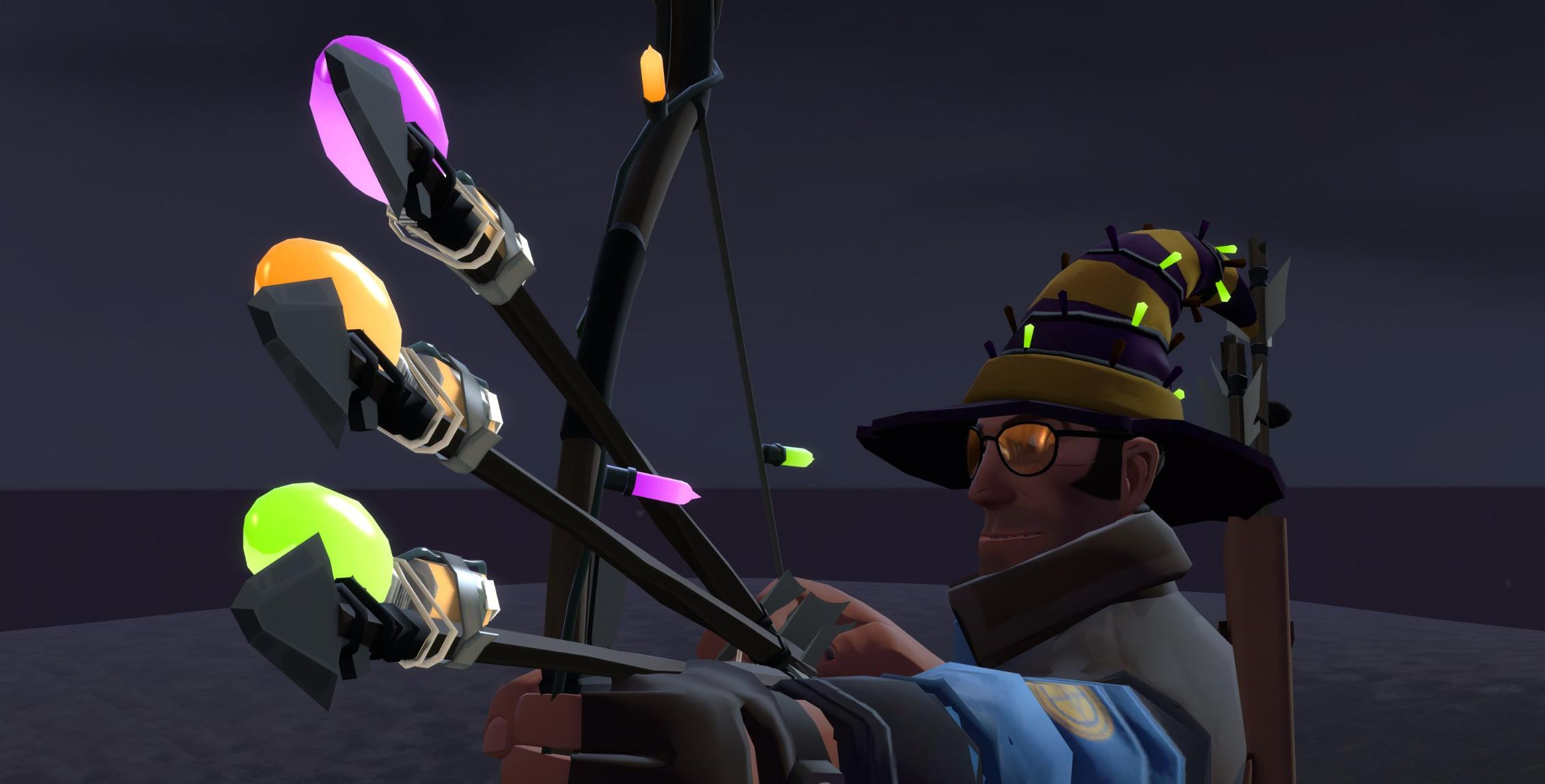 WitchyValerie's Halloween-Themed Festive Huntsman Mod for Team Fortress ...