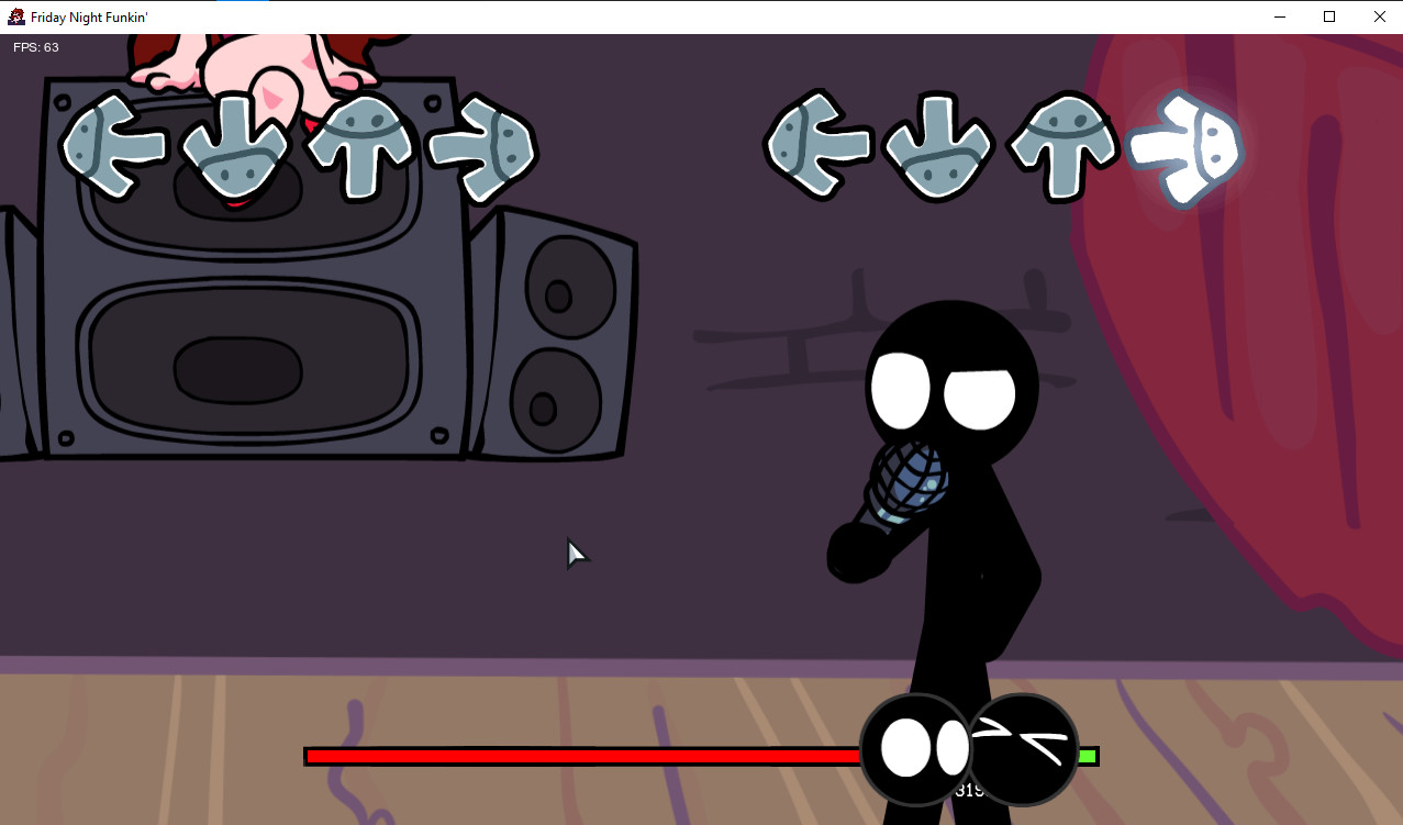 Playable Stickman Mod for Friday Night Funkin' | FNF Mods