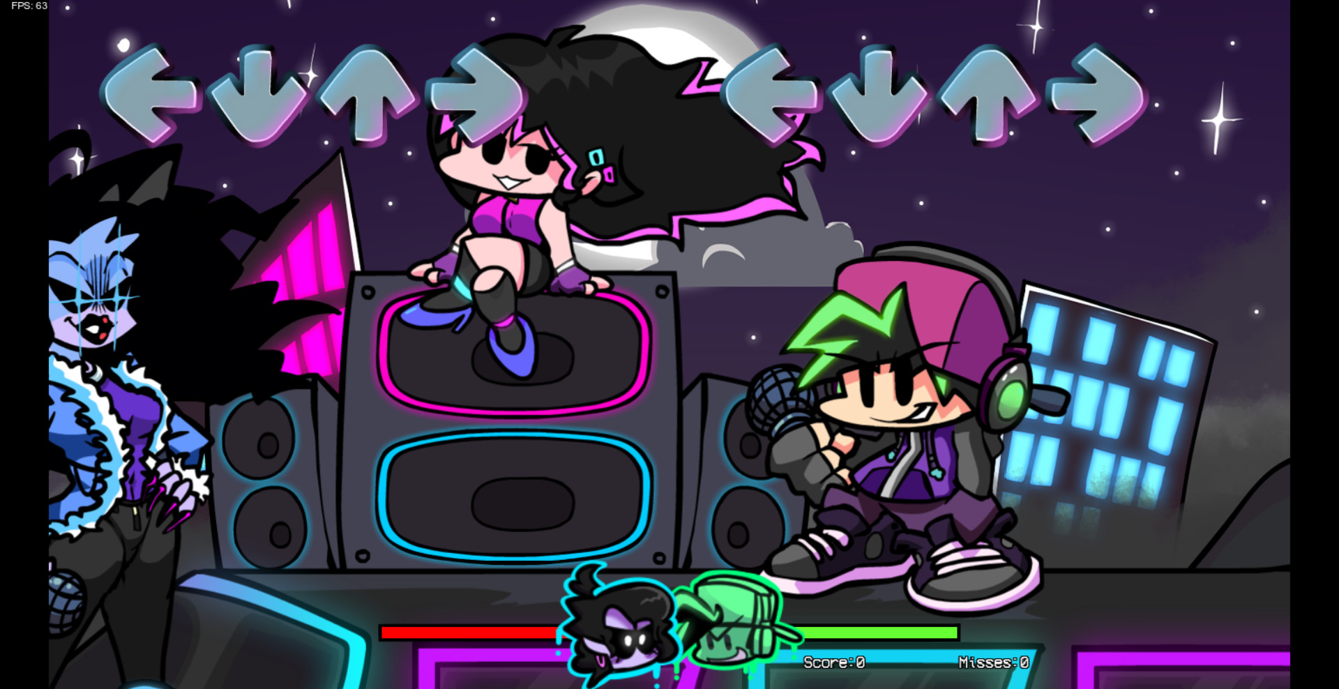 FNF Multiplayer Neo 3.0 Improved + Custom BG Mod for Friday Night ...