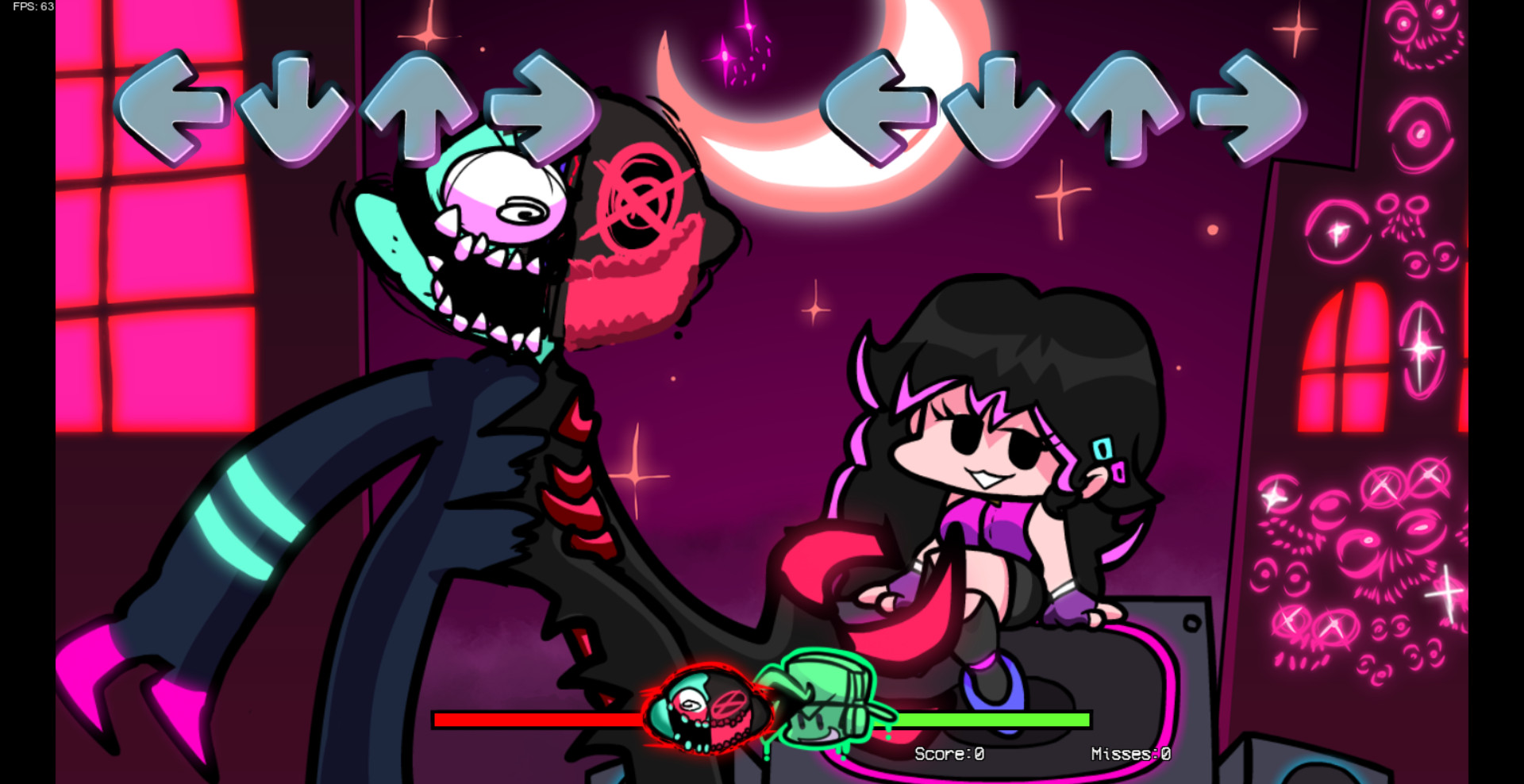 FNF Multiplayer Neo 3.0 Improved + Custom BG Mod for Friday Night ...