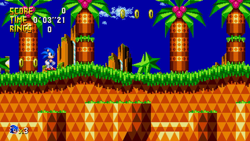 Sonic ATS Style Sonic Mod for Sonic CD (2011) | SCD Mods