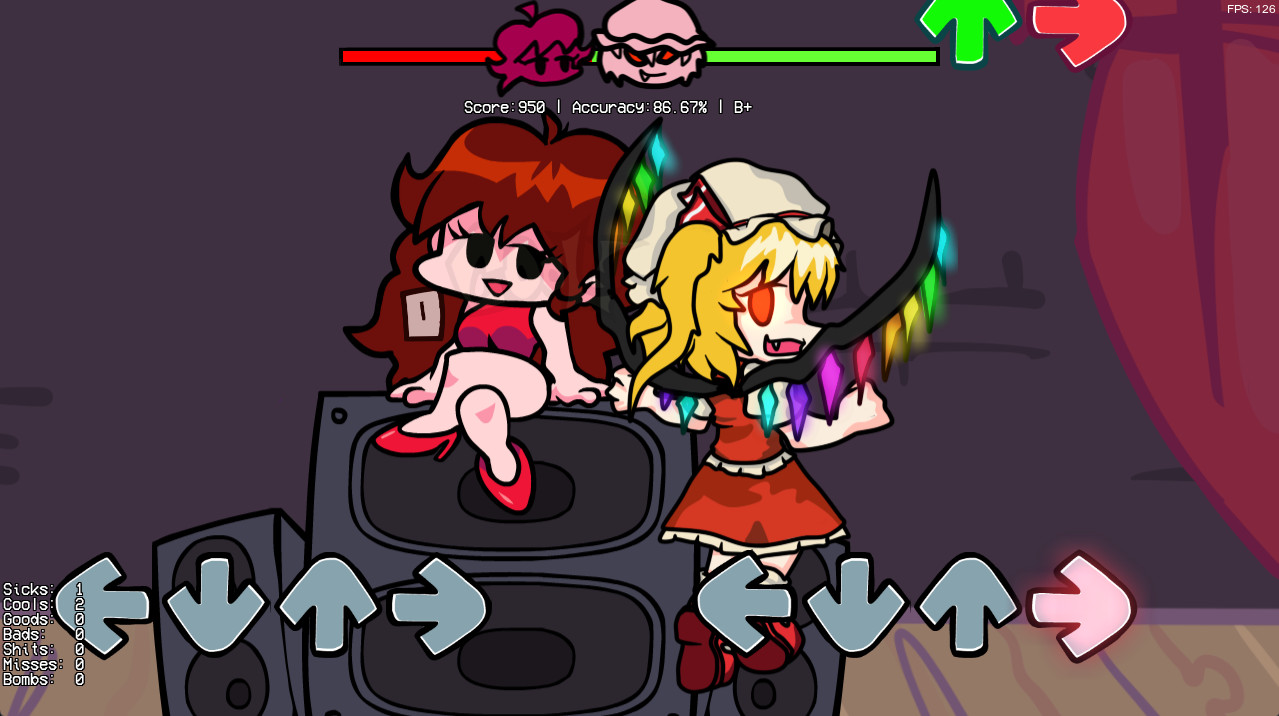 Playable Flandre Mod for Friday Night Funkin' | FNF Mods