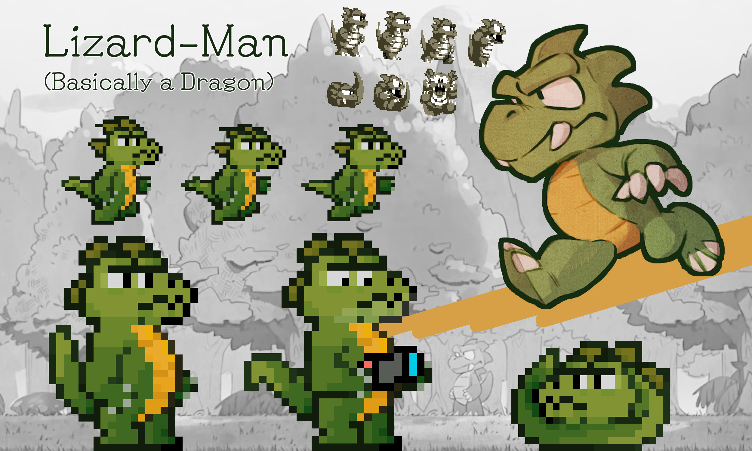 Wonderboy Dragon Skinmod Mod for Celeste | Celeste Mods