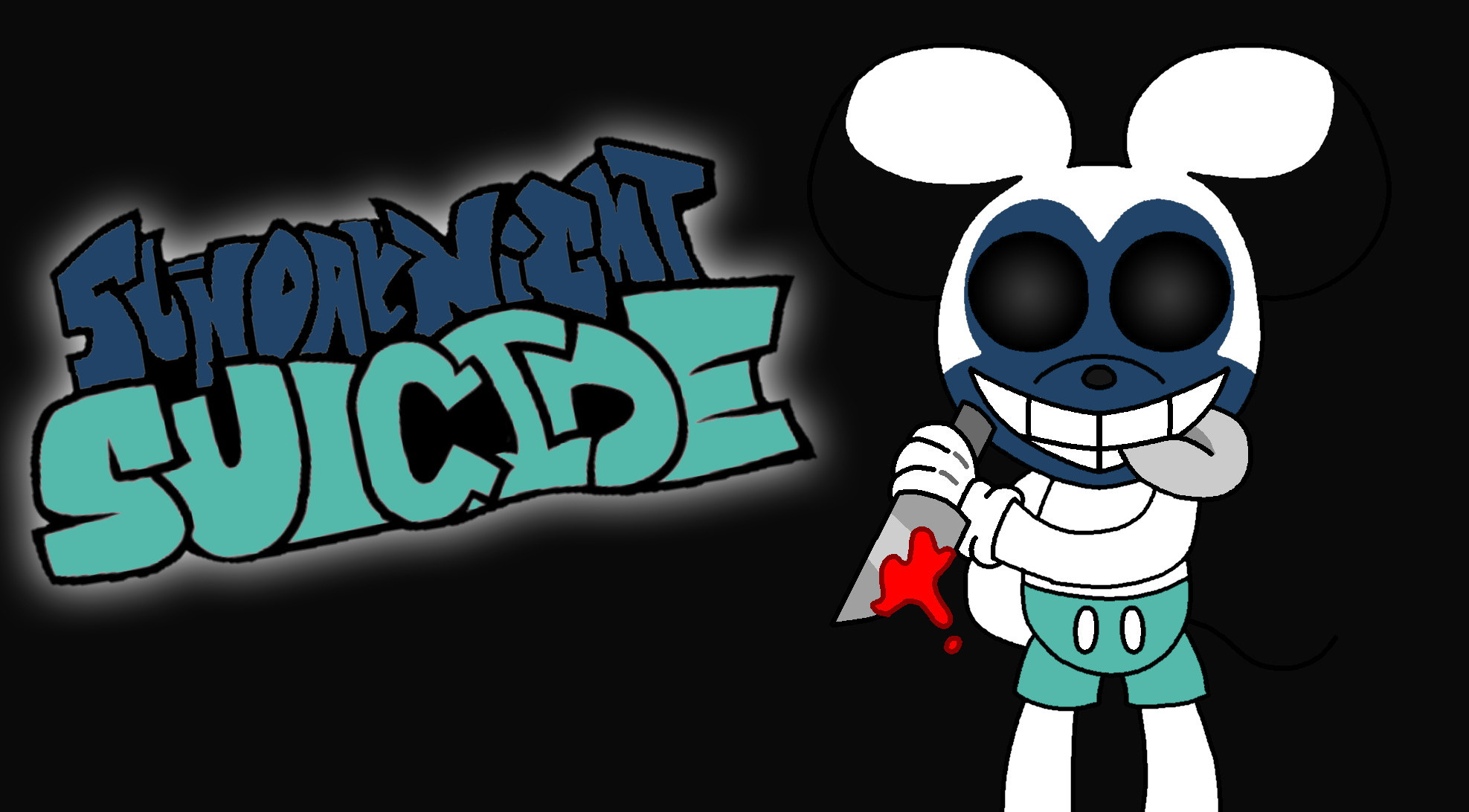 Vs Photo Negative Mickey Mod for Friday Night Funkin' | FNF Mods