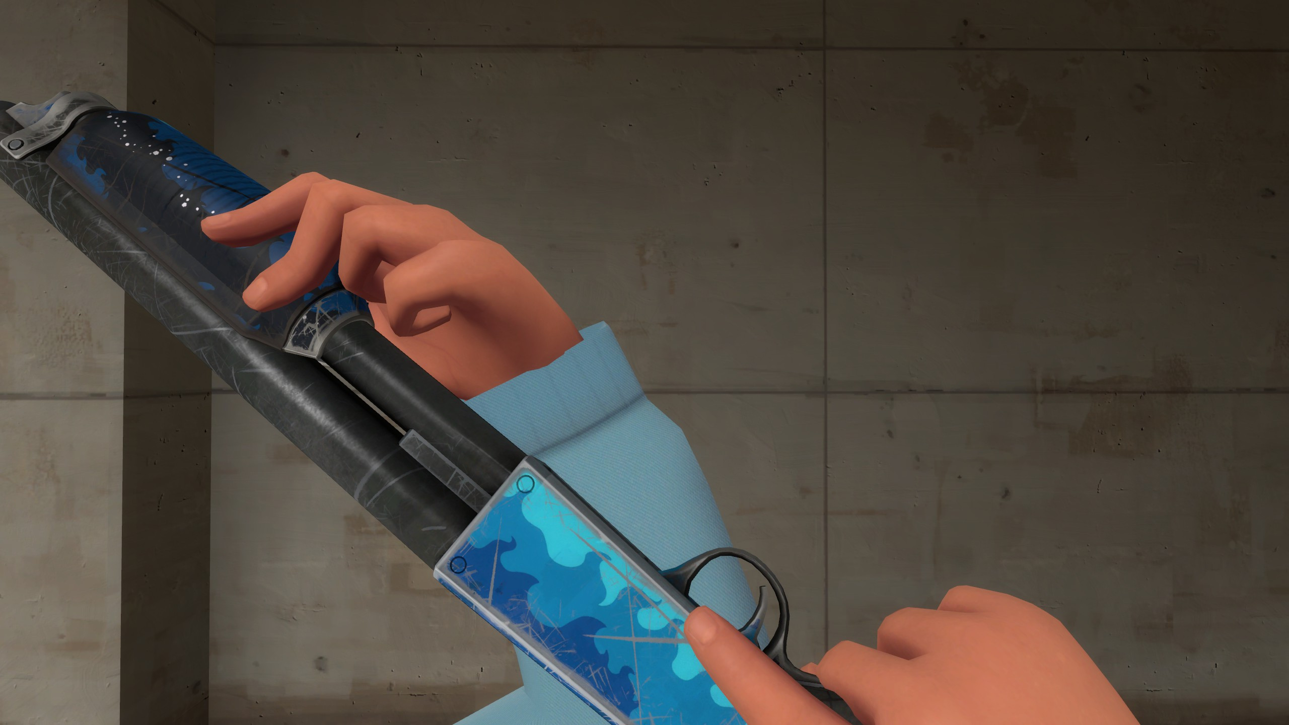 Blue BLU Organ-ically Hellraised Mod for Team Fortress 2 | TF2 Mods