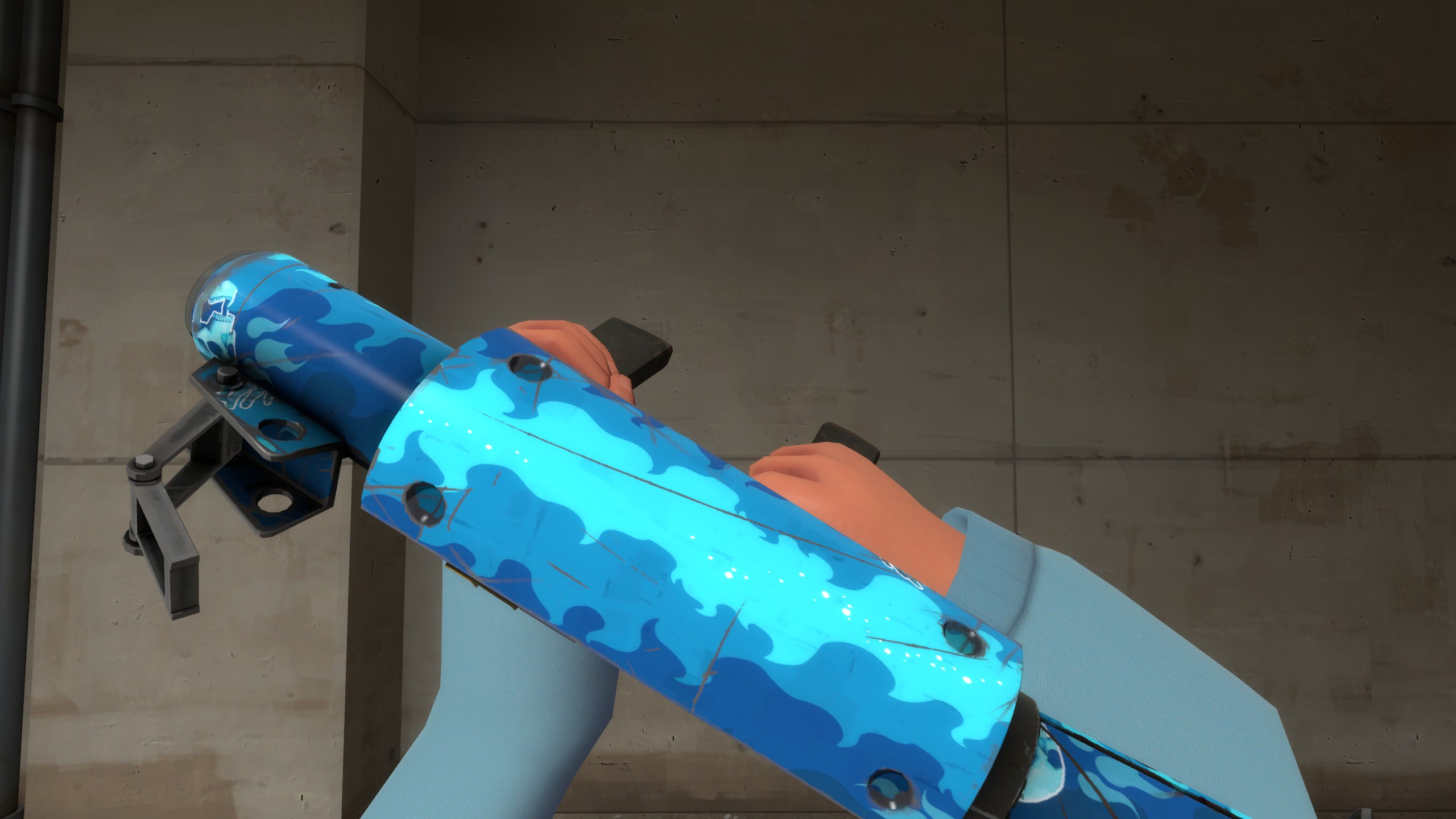 Blue BLU Organ-ically Hellraised Mod for Team Fortress 2 | TF2 Mods