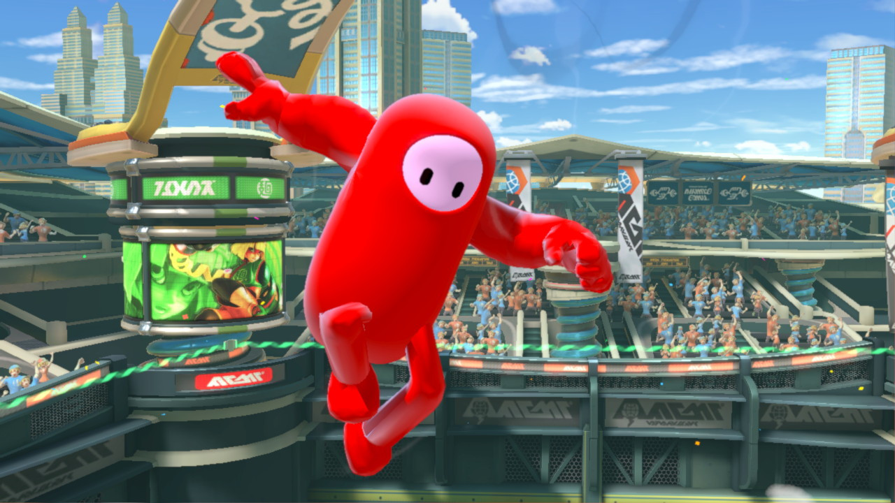 Fall Guy Deluxe Mii Costume Mod for Super Smash Bros. Ultimate | SSBU Mods