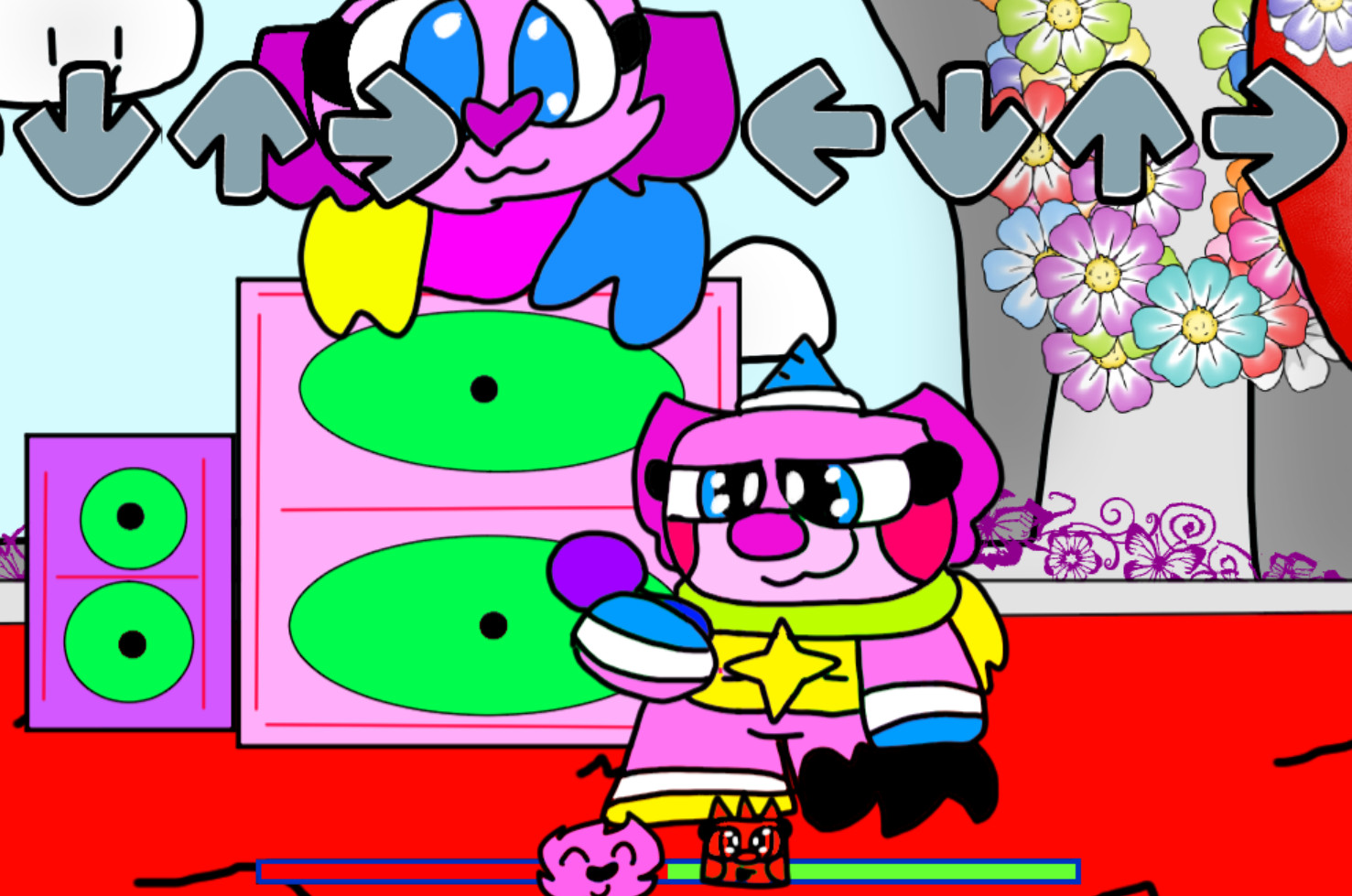 captain unikitty mod fnf Mod for Friday Night Funkin' | FNF Mods