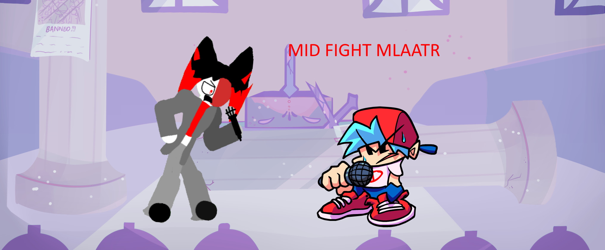 Mid Fight Mlaatr [Friday Night Funkin'] [Mods]