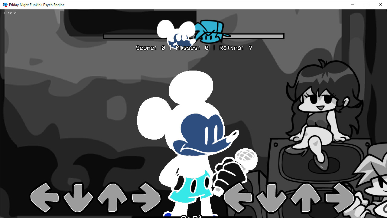 Vs Photo Negative Mickey Reanimated Mod for Friday Night Funkin' | FNF Mods