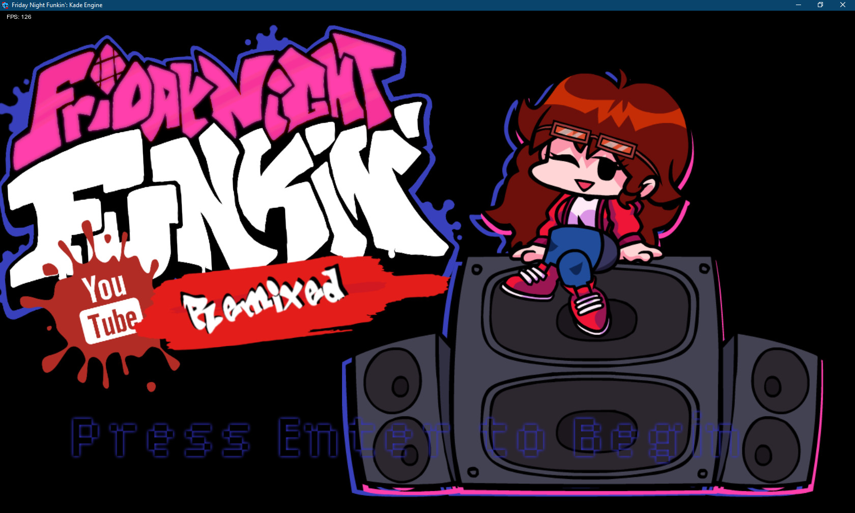 FNF YT REMIXED [Friday Night Funkin'] [Mods]