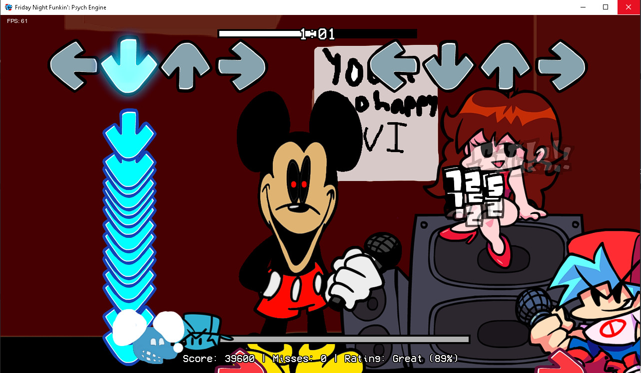 V.S SadMouse.Avi (color Remaster) Mod for Friday Night Funkin' | FNF Mods