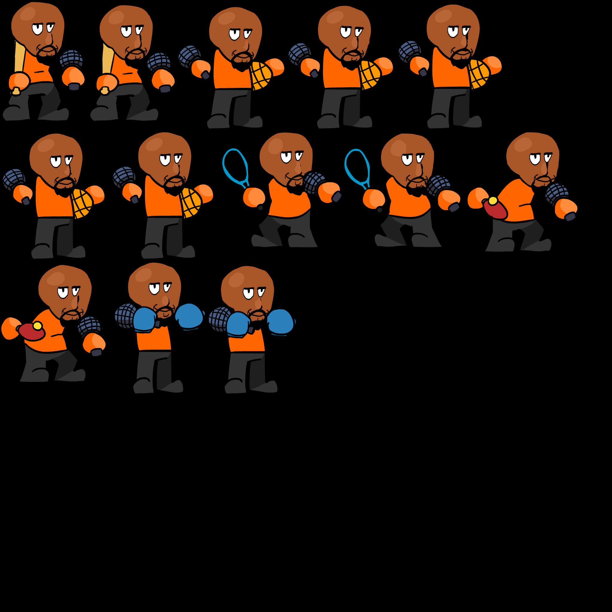 matt smug face (demo) [Friday Night Funkin'] [Mods]