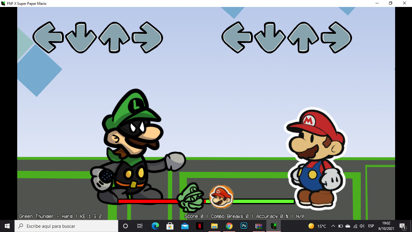 Mr. L and Paper Mario Sing Brobot Mod for Friday Night Funkin' | FNF Mods
