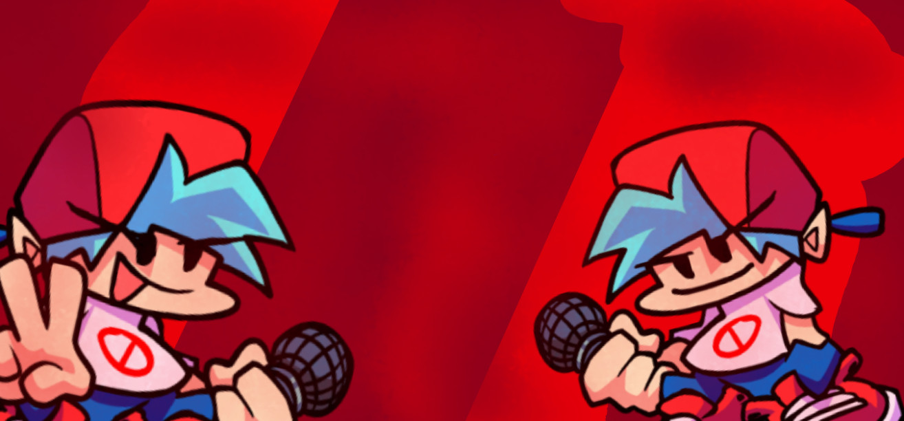 That one stupid bf face but is an actual mod [Friday Night Funkin'] [Mods]